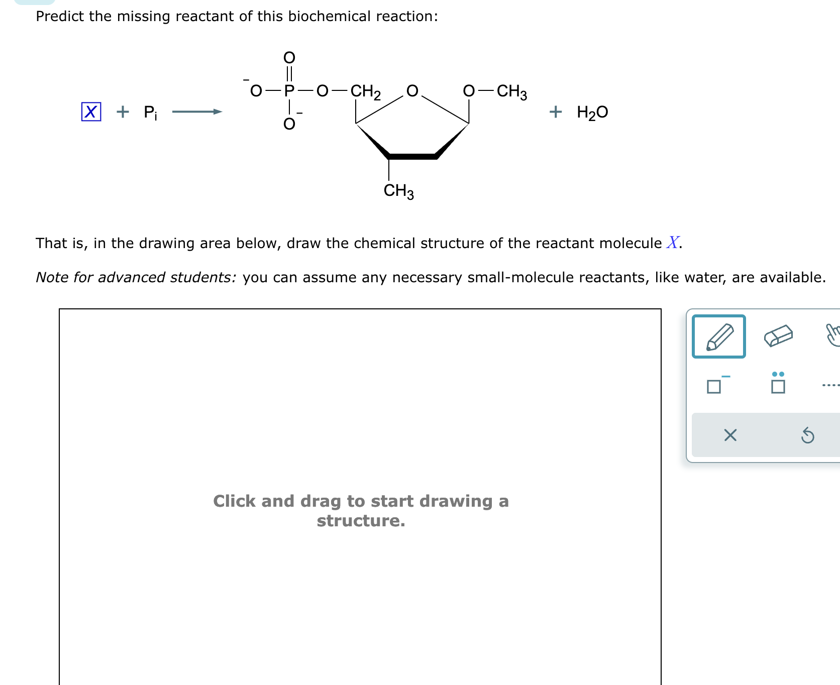 Solved Predict the missing reactant of this biochemical | Chegg.com