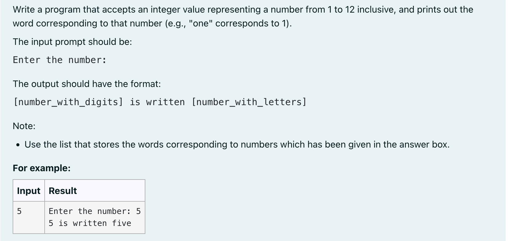 Solved Write a program that accepts an integer value | Chegg.com