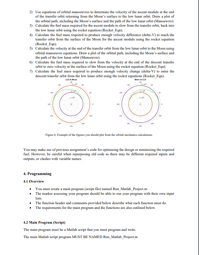 Solved Orbital Mechanics (inside Run_Matlab_Project | Chegg.com