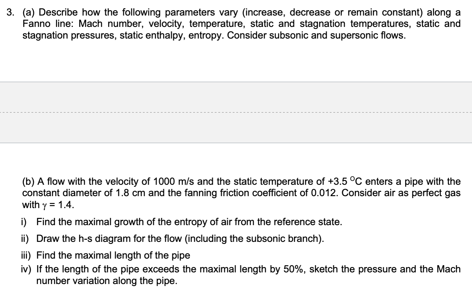 Solved 3. (a) Describe how the following parameters vary | Chegg.com
