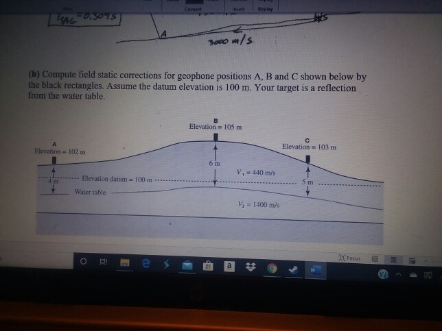 Solved (16) 3. Static corrections: (a) Compute the field | Chegg.com