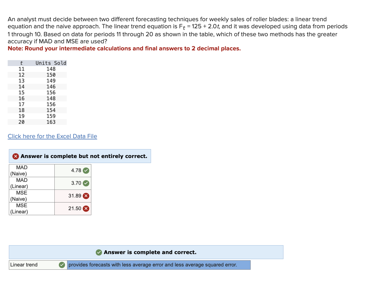 Solved An analyst must decide between two different | Chegg.com