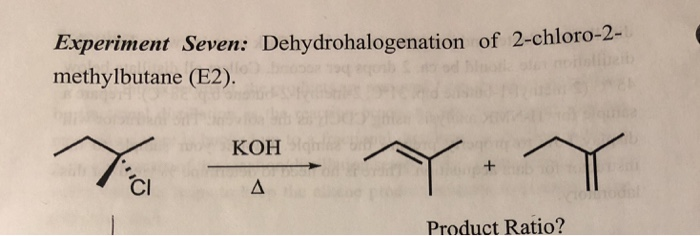 Solved Experiment Six: Dehydration of 2-methyl-2-butanol | Chegg.com