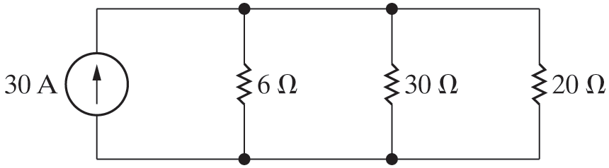 Solved Find the power dissipated in the 30 Ω resistor in the | Chegg.com