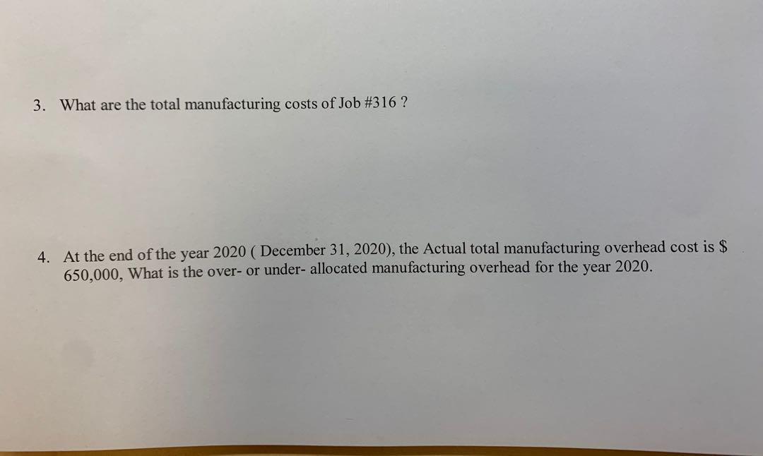 Solved Chapter 4 - Take home exercise Chan Manufacturing | Chegg.com
