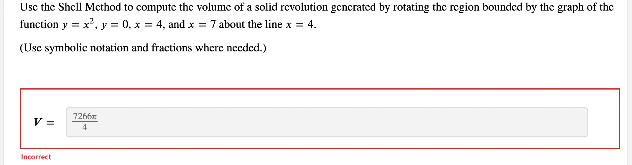 Solved Use the Shell Method to compute the volume of a solid | Chegg.com
