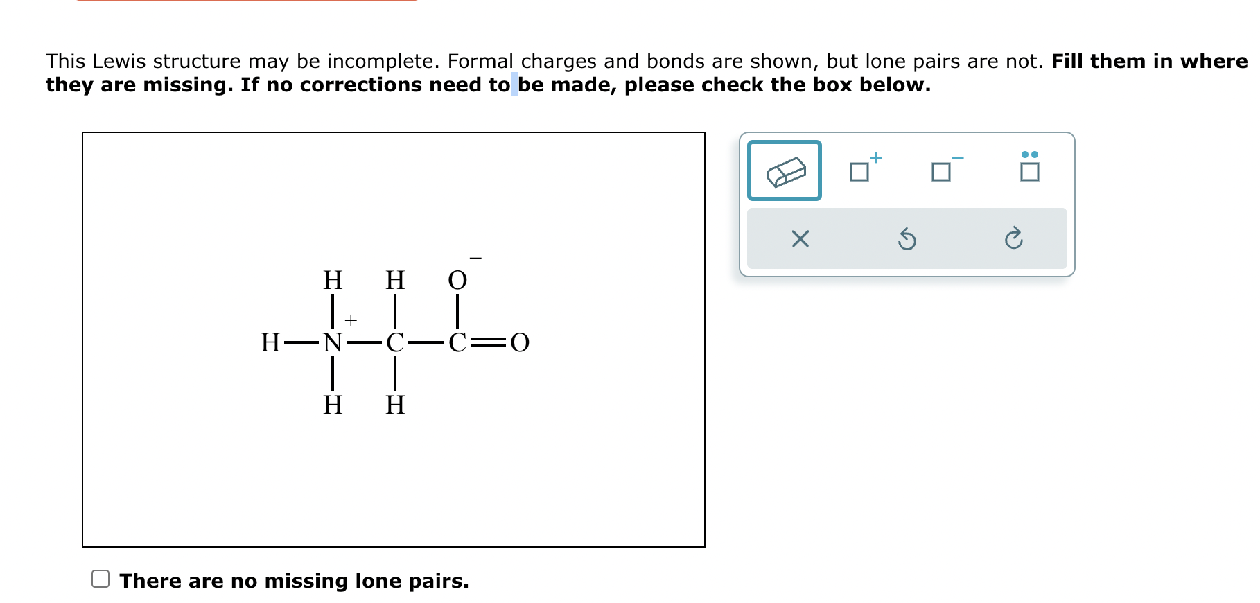 This Lewis structure may be incomplete. Formal | Chegg.com