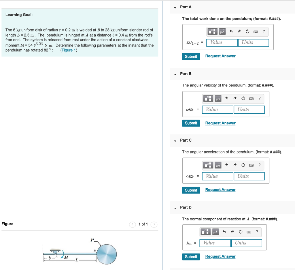 Solved Part A Learning Goal: The total work done on the | Chegg.com