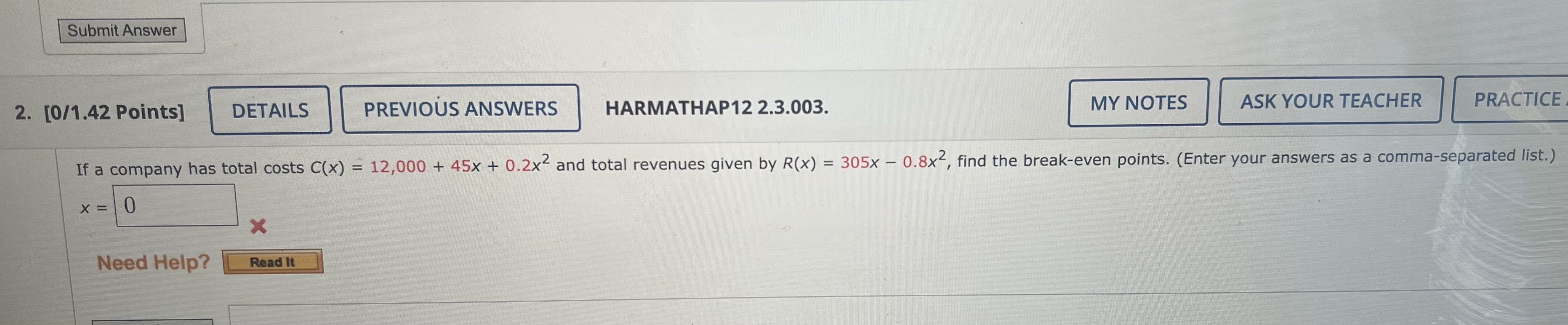 Solved x= | Chegg.com