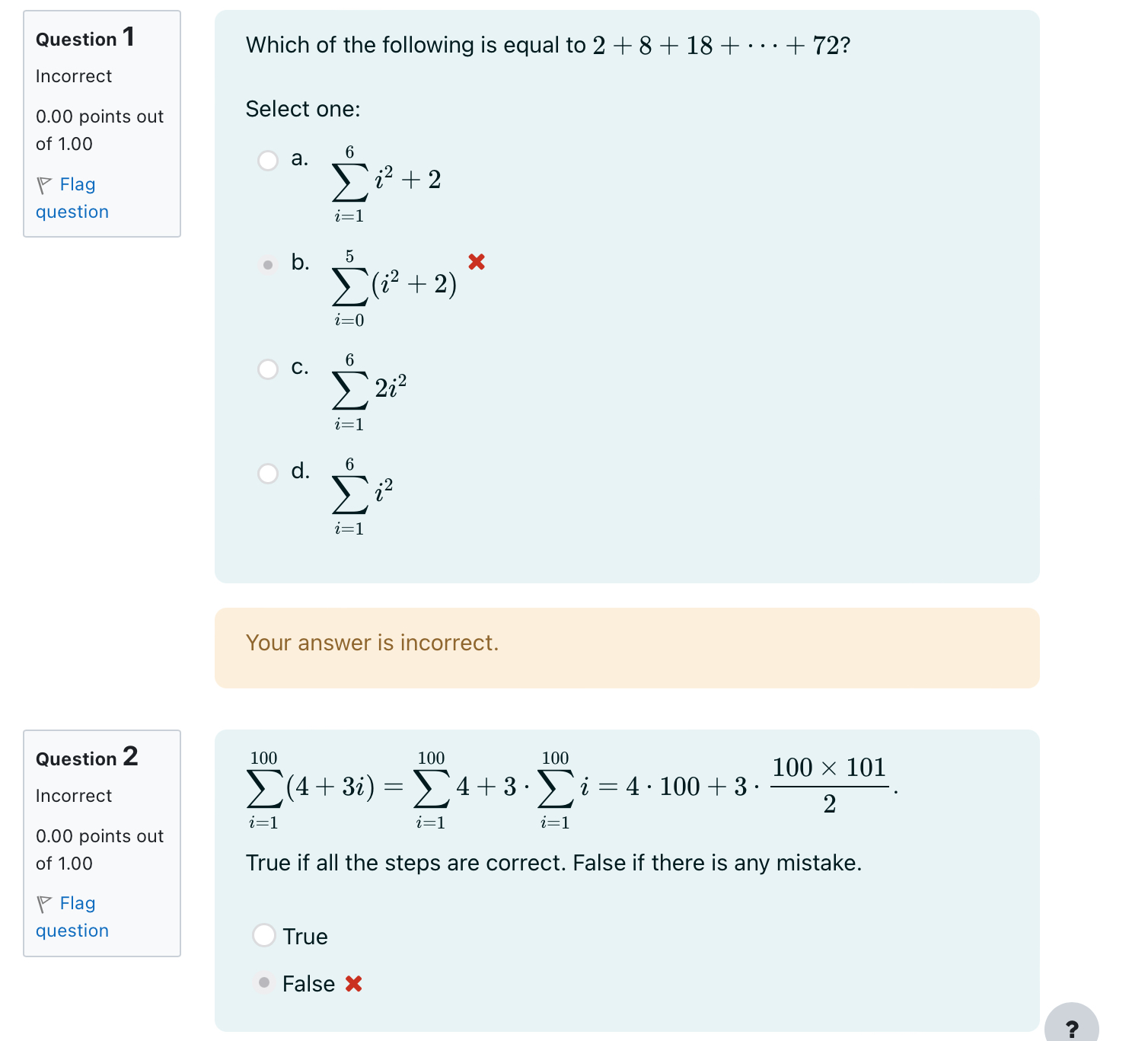 Solved Question \\( 1 \\quad \\) Which of the following is | Chegg.com