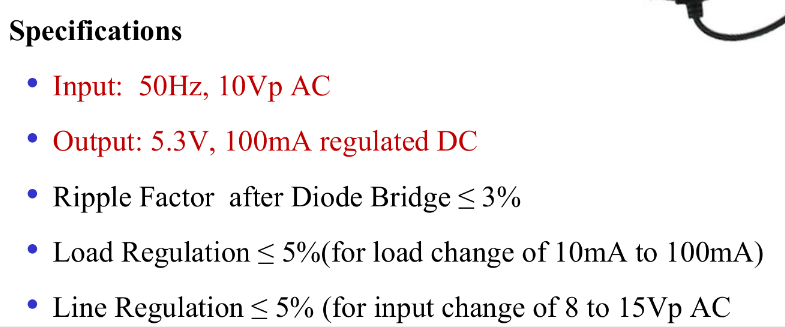 Solved Calculation of value of C1, R1, R2 and ripple | Chegg.com