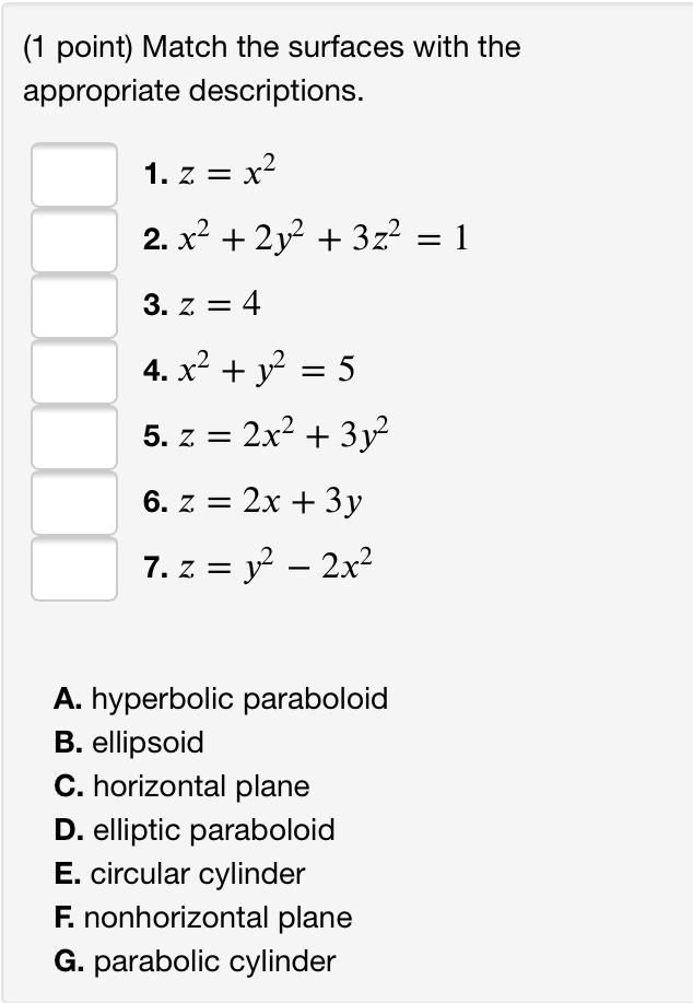 Solved 1 Point Evaluate The Function At The Specified 2666