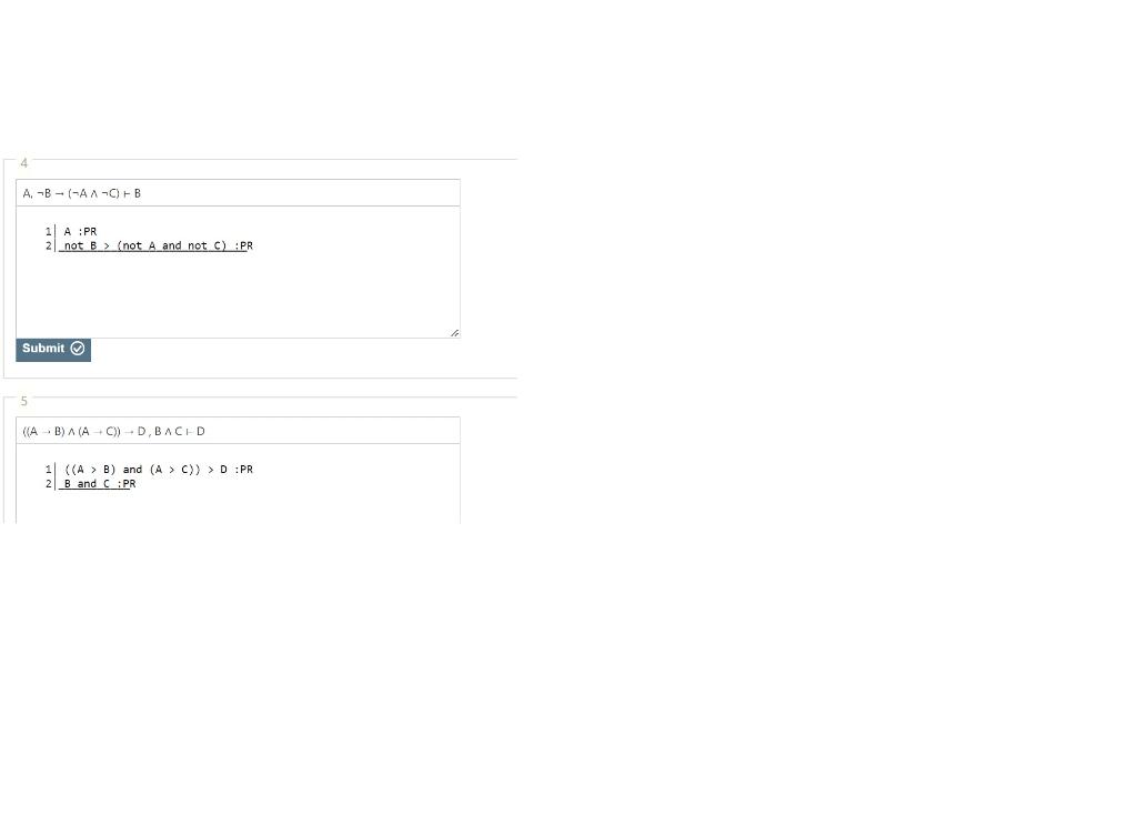 Solved 1∣A:PR not B>( not A and not C):PR | Chegg.com