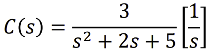 Solved - ﻿Obtain the response c(t) ﻿of the following systems | Chegg.com