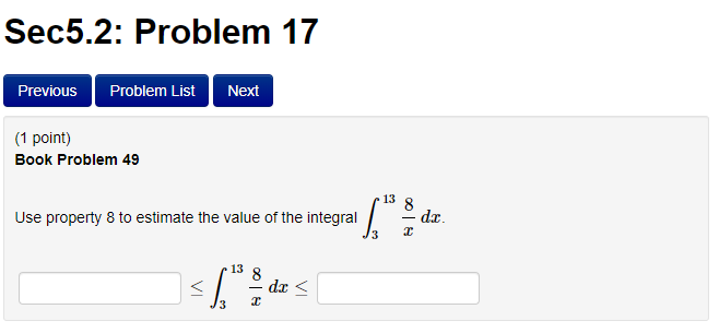 Solved Sec5.2: Problem 17 Previous Problem List Next (1 | Chegg.com