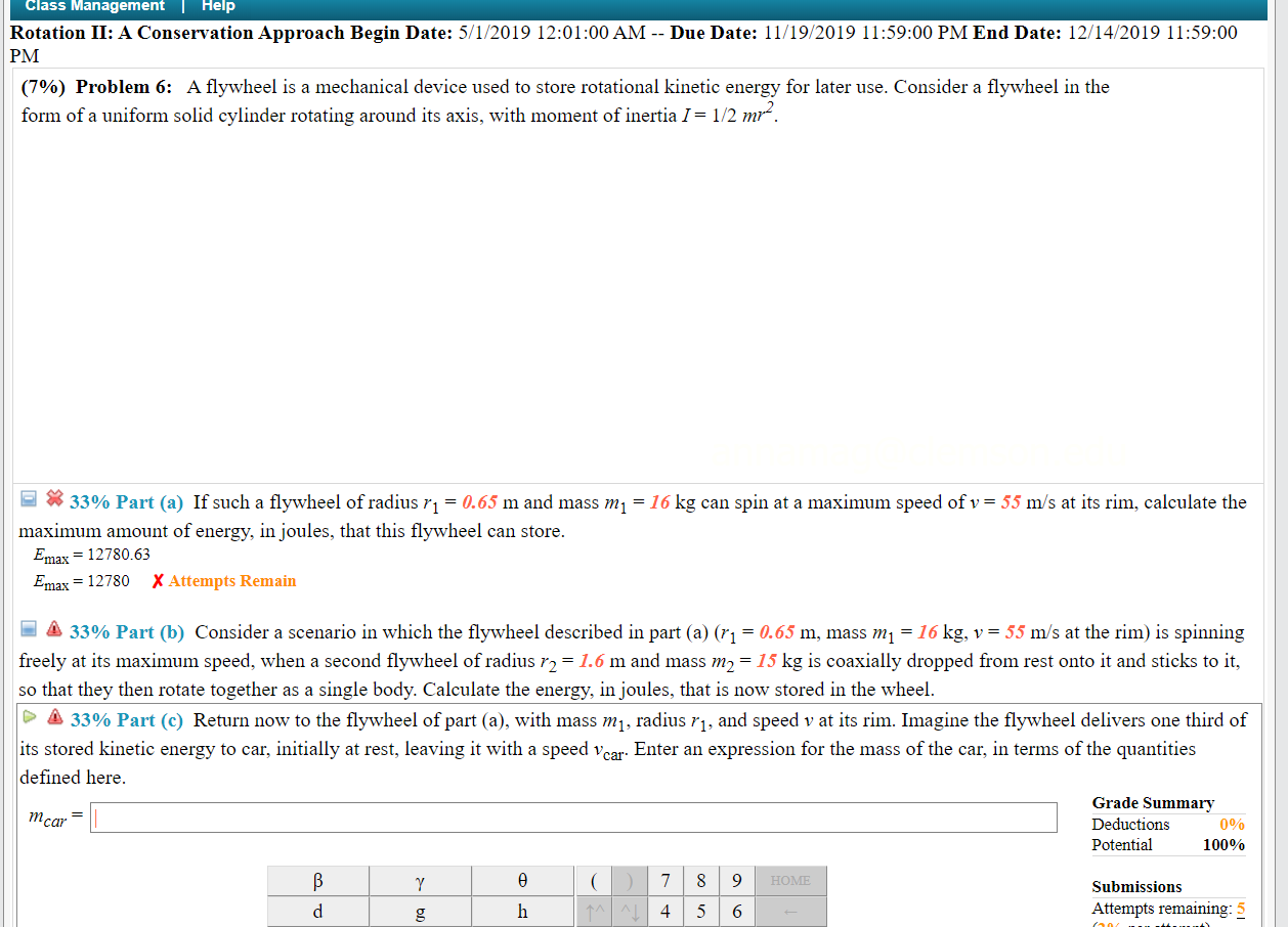 Solved Class Management | Help Rotation II: A Conservation | Chegg.com