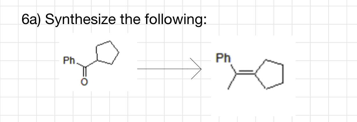 Solved Synthesize the following: | Chegg.com