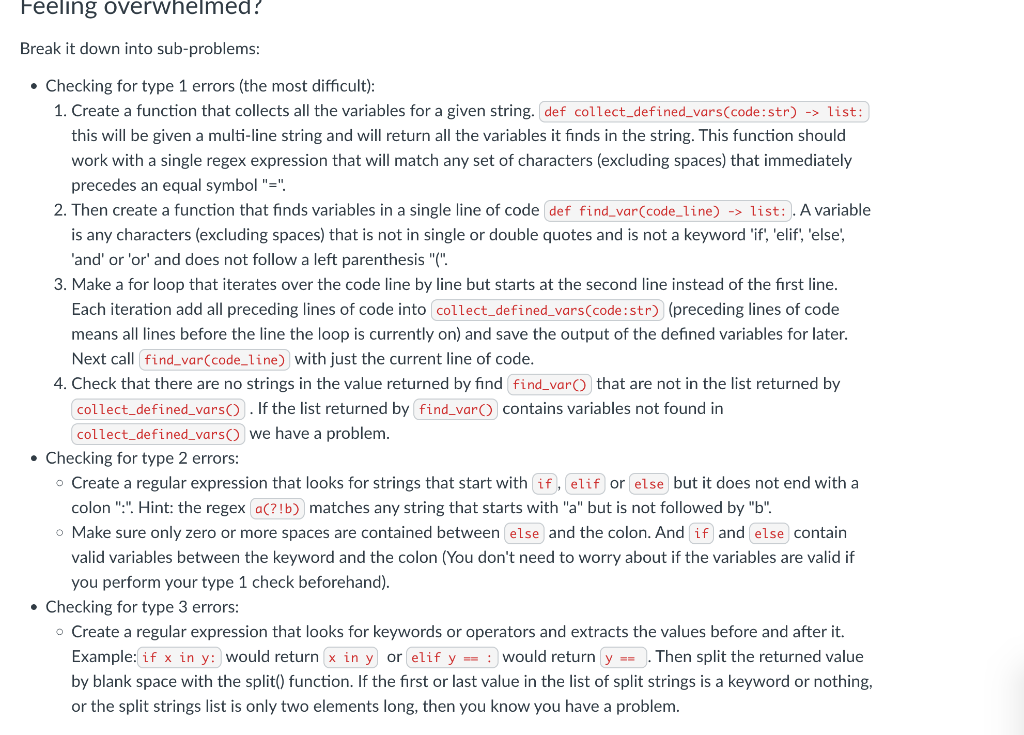 def valid syntax(code:str): This function will be | Chegg.com