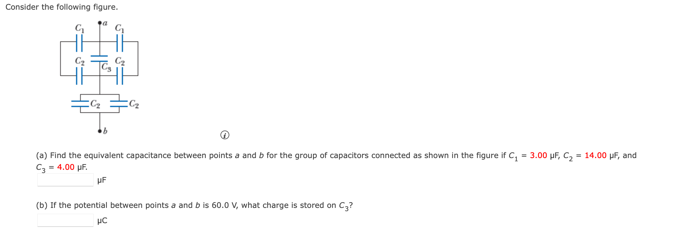 Solved Consider the following figure. G G C2 C2 Cg C2 C2 b | Chegg.com