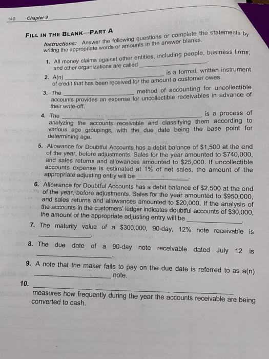 Solved MATCHING Instructions: Match each of the statements | Chegg.com