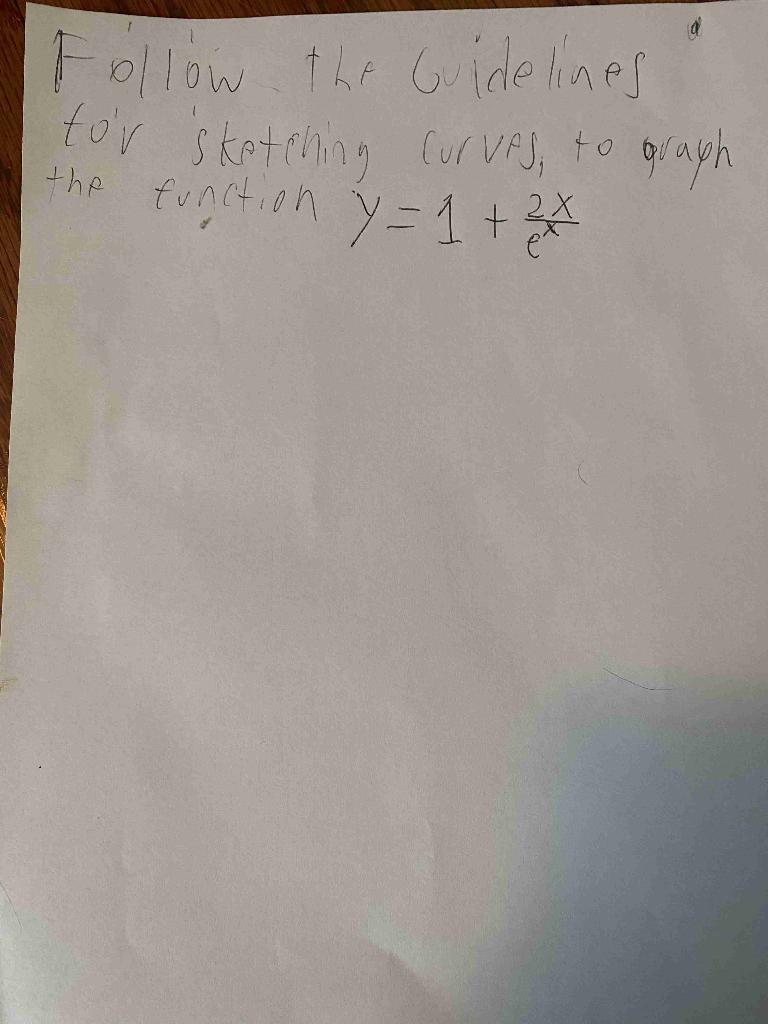 Solved Follow the Guidelines tor sketching Curves graph the | Chegg.com