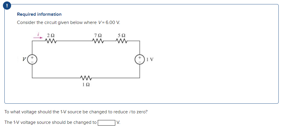 Solved Required informationConsider the circuit given below | Chegg.com
