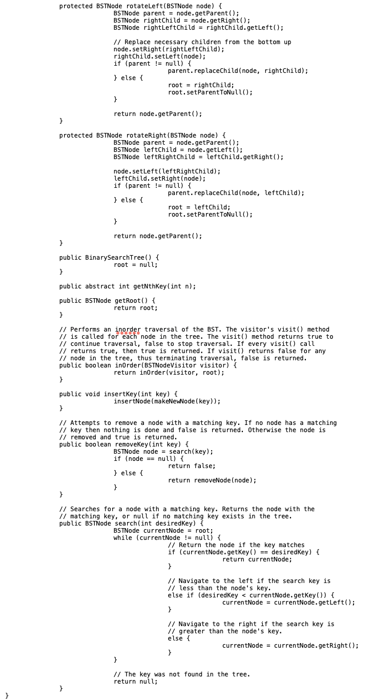 Solved Write Java Code Only In Extendedavlnodejava And 8842