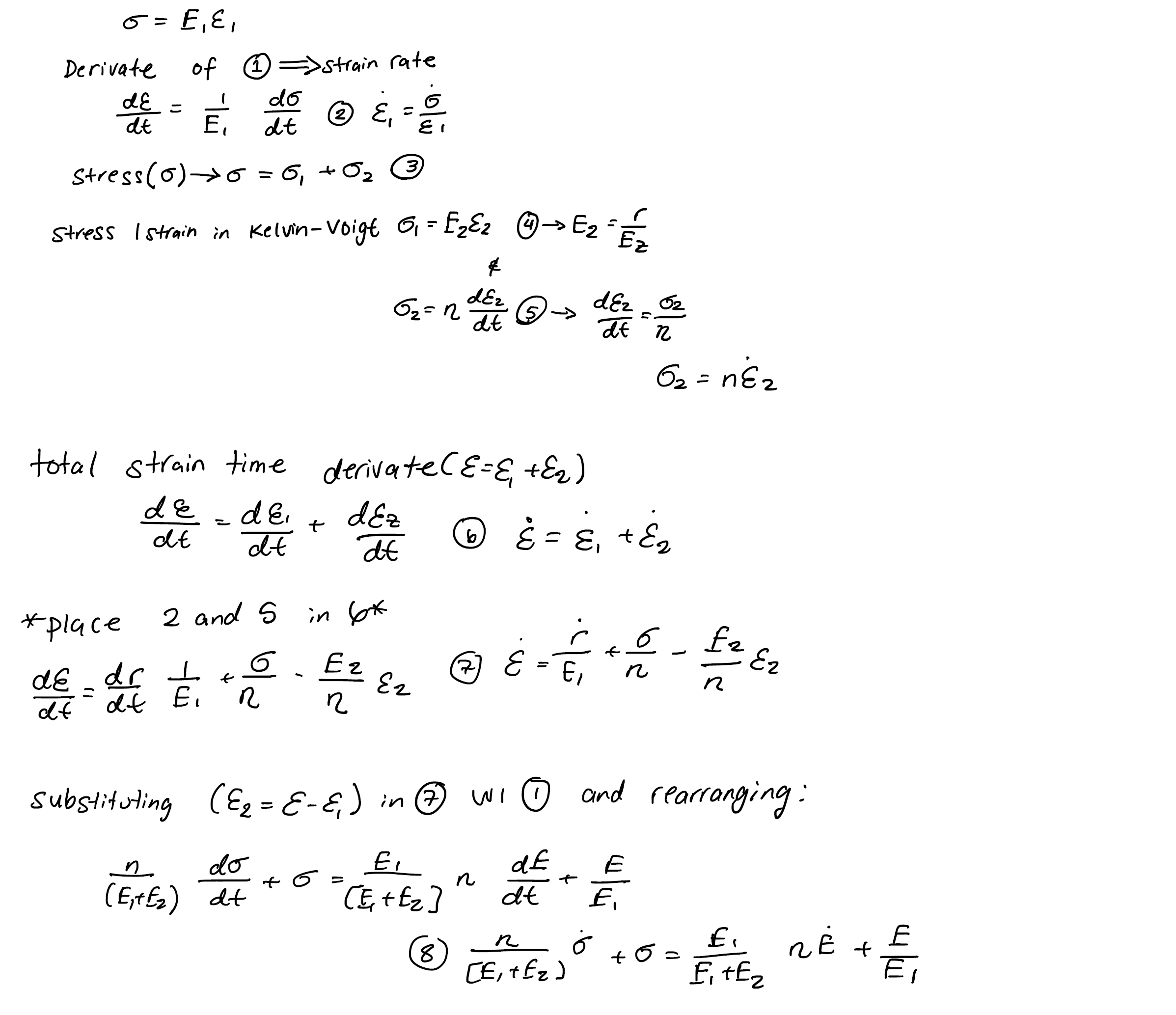 Solved Please, help to derive by showing the missing steps | Chegg.com