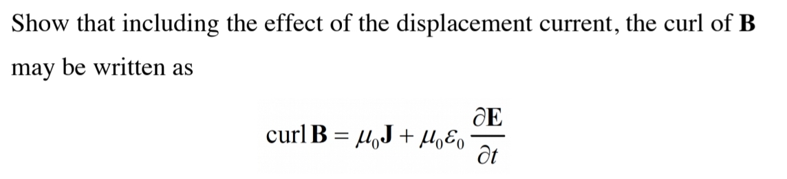 Show That Including The Effect Of The Displacement 