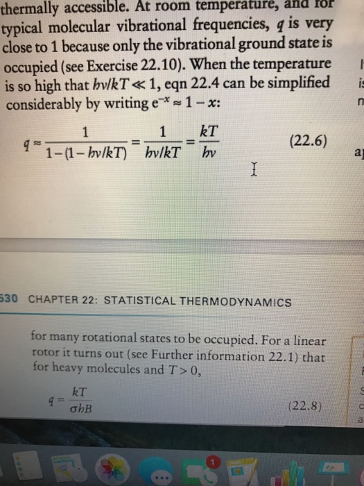 Solved 1 Evaluate The Rotational Partition Function For