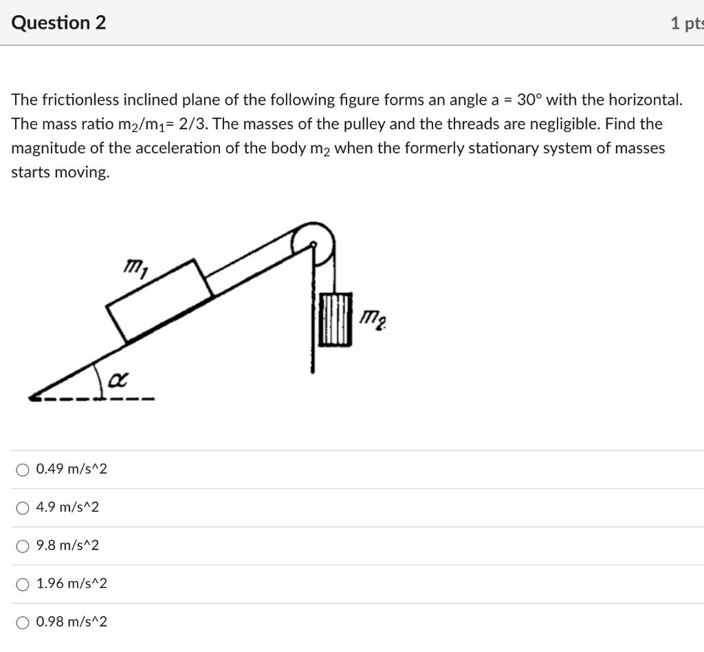 Solved An object started from rest to slide down an inclined | Chegg.com