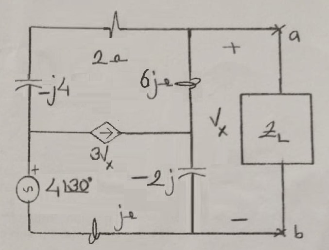 Solved Find the Thevenin equivalent circuit in the given | Chegg.com