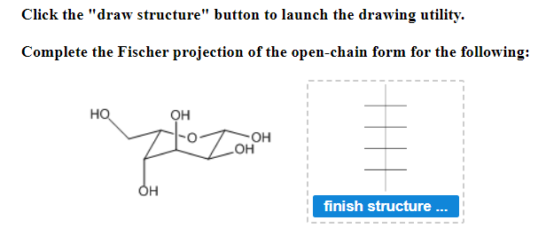 Solved Click the "draw structure" button to launch the | Chegg.com