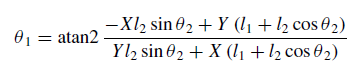 Solved Consider a planar 2R manipulator with the following | Chegg.com