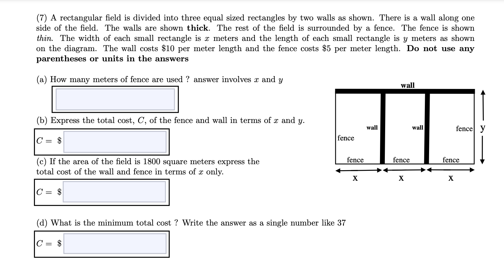 Solved Please help and show work so I can understand it. A | Chegg.com