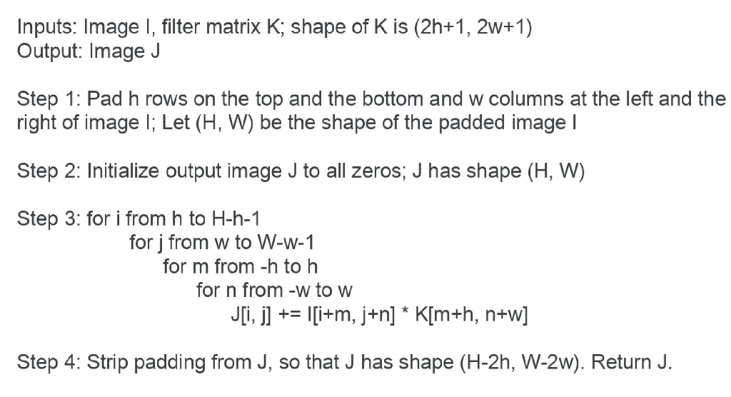 Solved - Read a grayscale image moon.png. - Filter the | Chegg.com