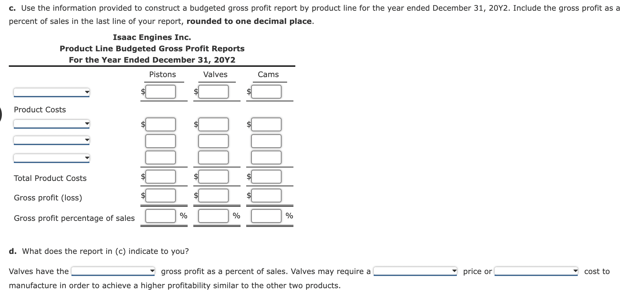 Solved Product Costs and Product Profitability Reports, | Chegg.com