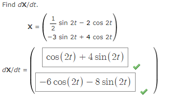 Solved Find dX/dt | Chegg.com
