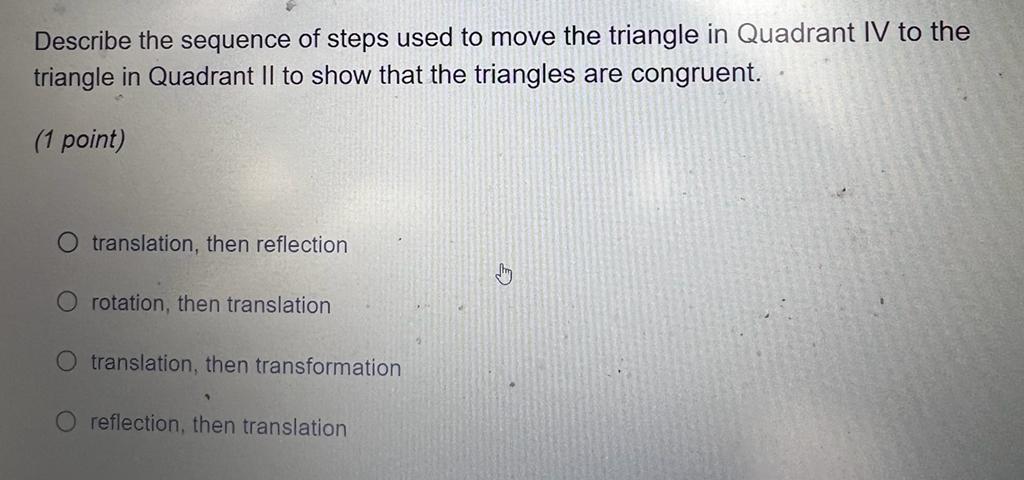 Solved Describe the sequence of steps used to move the | Chegg.com