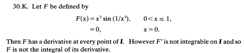 Solved 30.K. Let F be defined by F(x)= x² sin (1/x?), 0 | Chegg.com