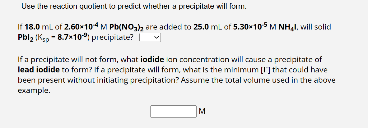 Solved Use the reaction quotient to predict whether a | Chegg.com