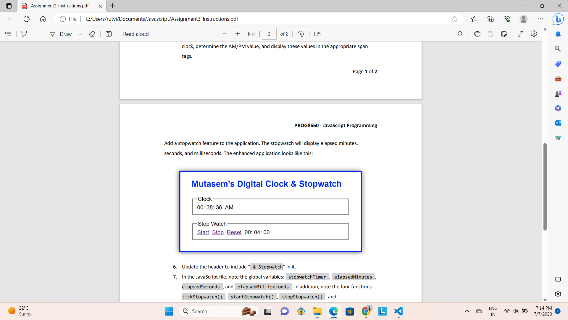 Solved In this assignment, you’ll create an application that | Chegg.com
