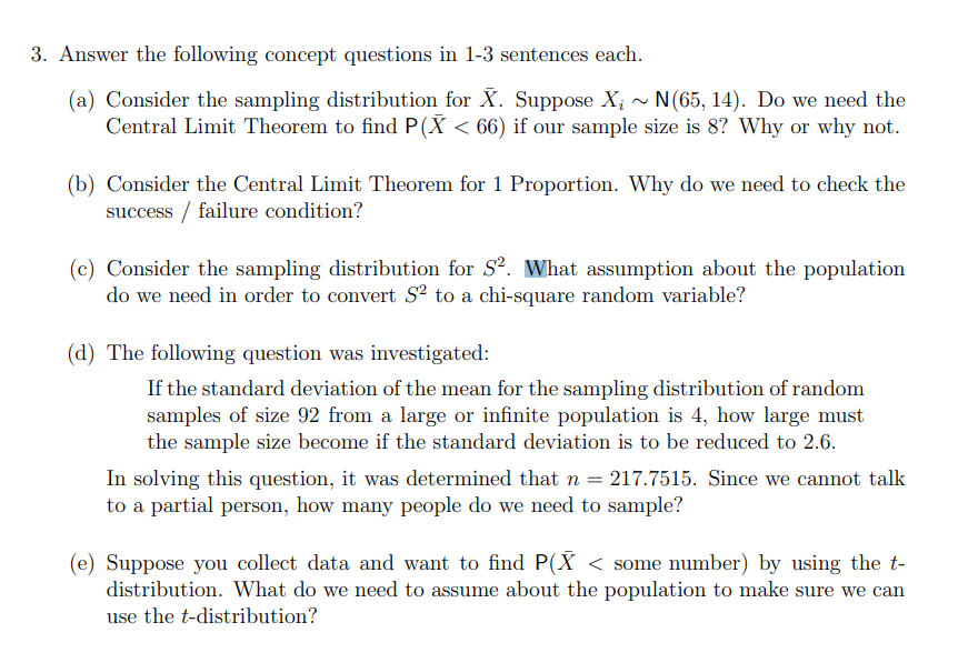 Answer the following concept questions in 1-3 | Chegg.com