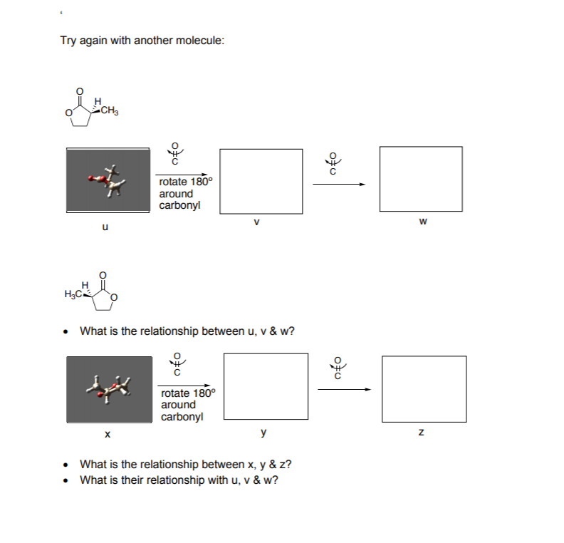 Solved stereochemistry Introduction to Chirality: Use this | Chegg.com