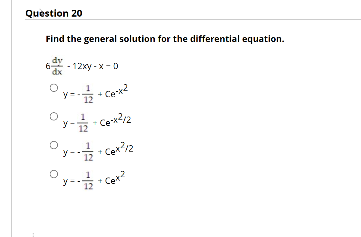 Solved Find the general solution for the differential | Chegg.com