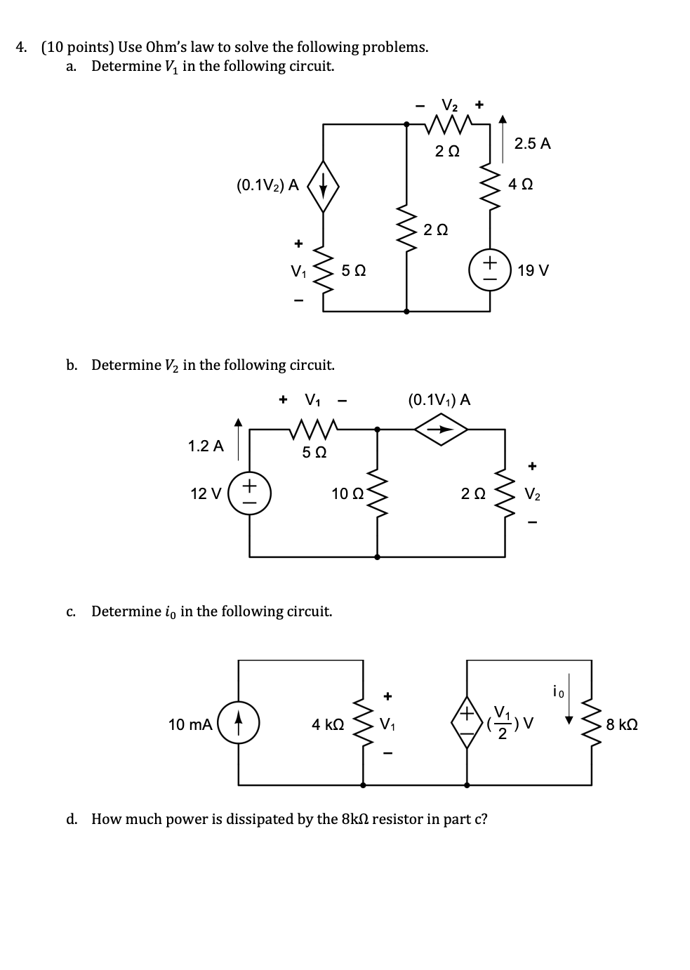 Solved (10 points) The cumulative amount of charge in | Chegg.com