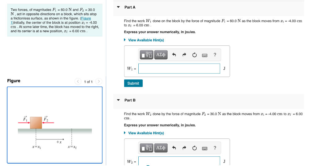 Solved What is the net work Wnet done on the block by the | Chegg.com