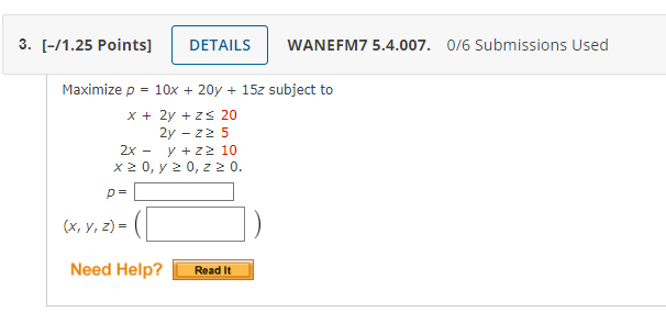 Solved Maximize | Chegg.com