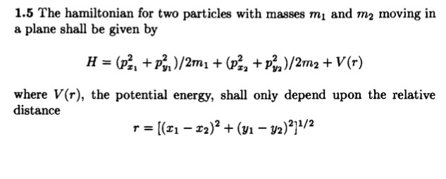 Solved Problem from Fundamentals of Statistical Mechanics. | Chegg.com