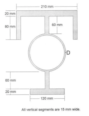 A 16-meter long titanium alloy beam-tank assembly | Chegg.com
